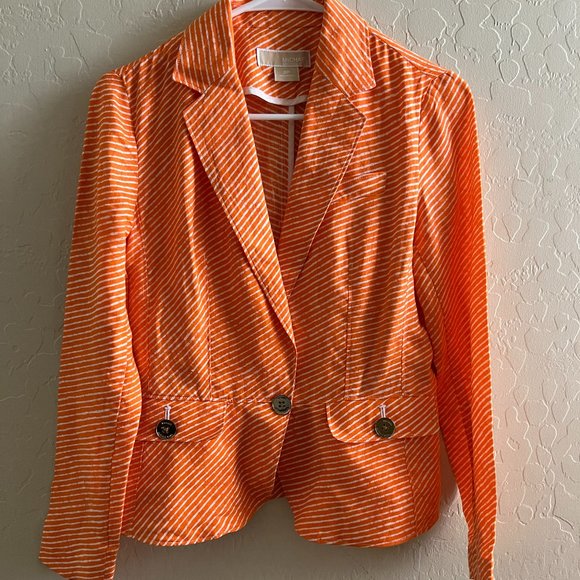 MICHAEL Michael Kors | Jackets & Coats | Michael Kors Linen Jacket ...